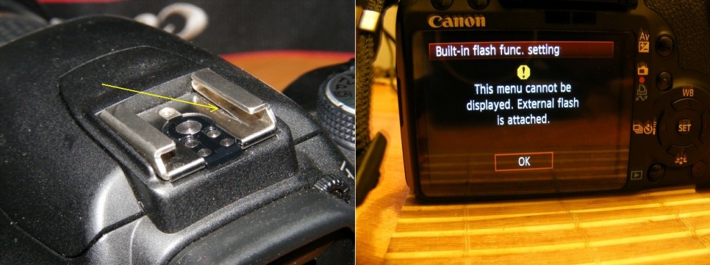 DSLR Canon EOS built in flash does’nt pop up ? – Emilian Robert Vicol